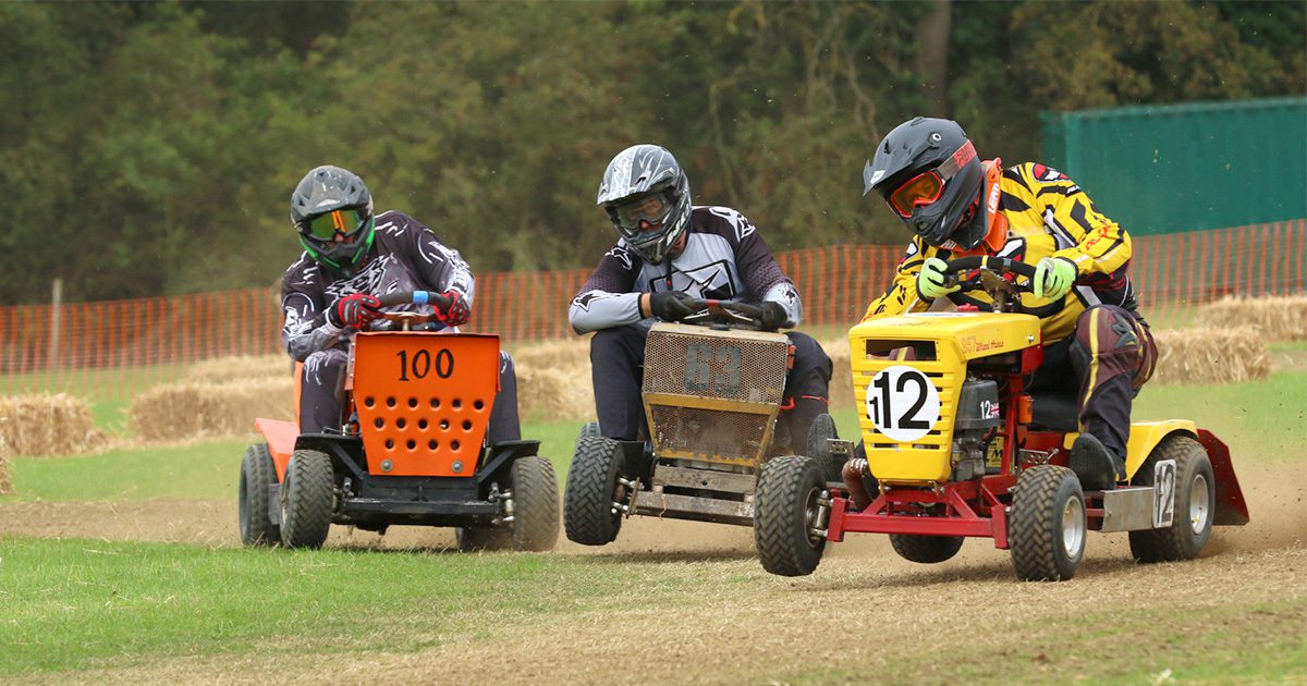 Lawnmower Racing returns to Blake House Craft Centre